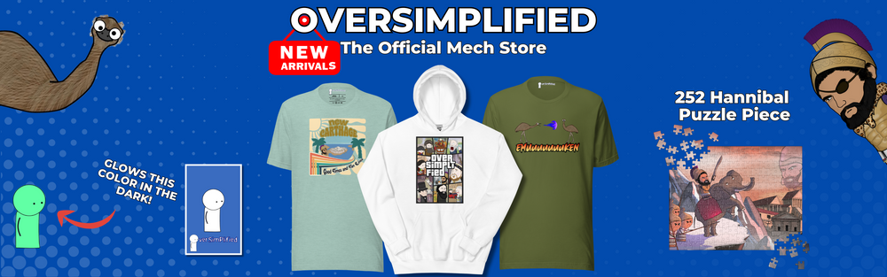 Official Oversimplified Merch Store – OverSimplified