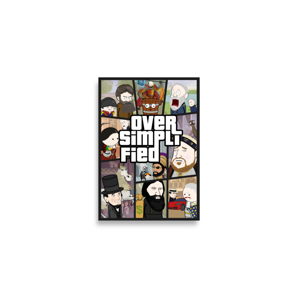 OverSimplified - Grand Theft OverSimplified Poster