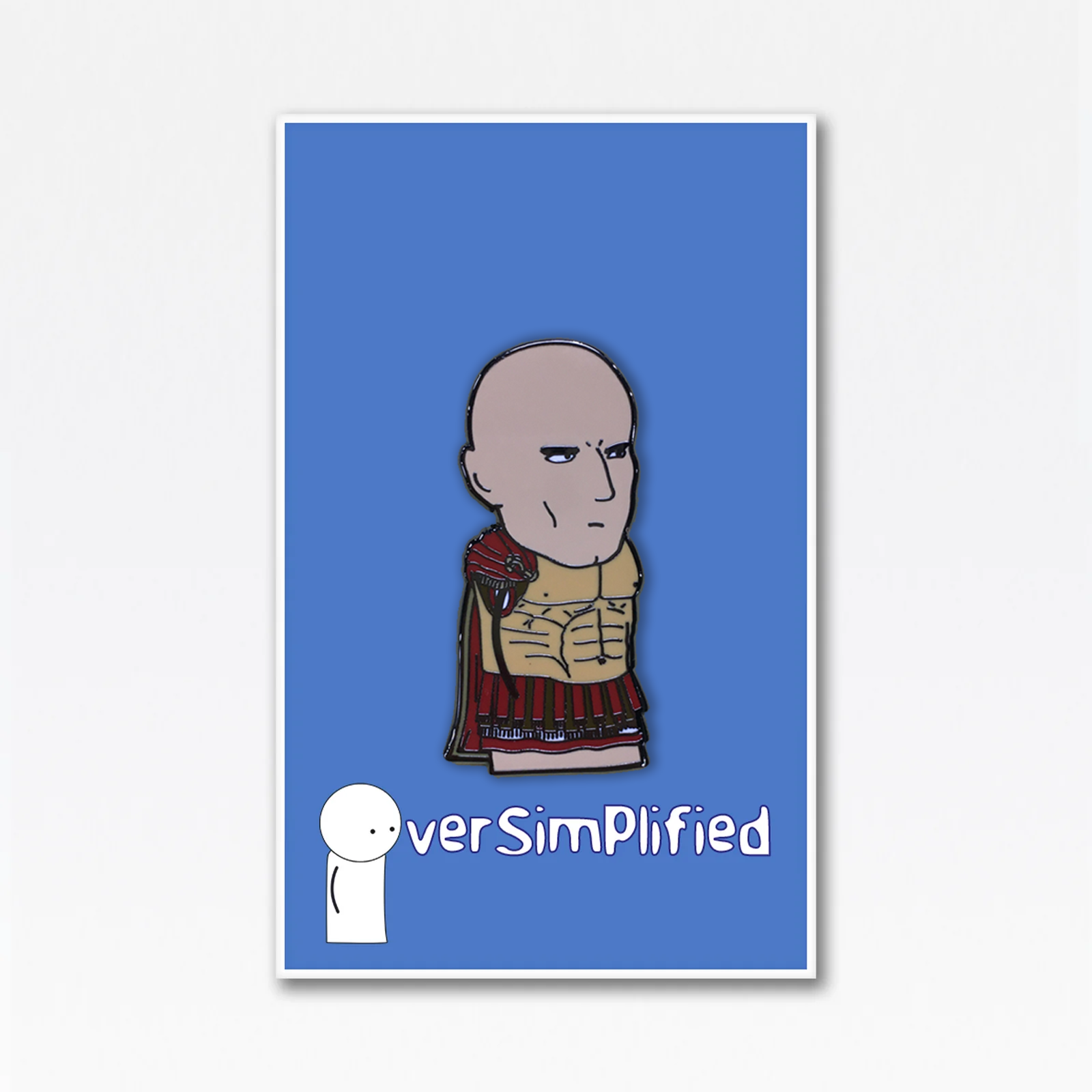 OverSimplified - Roman Scipio Pin